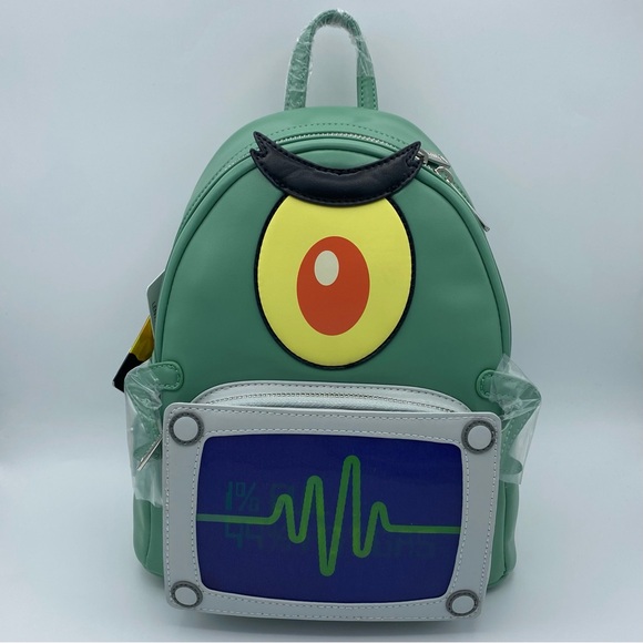 Loungefly | Bags | Loungefly Spongebob Plankton Mini Backpack ...